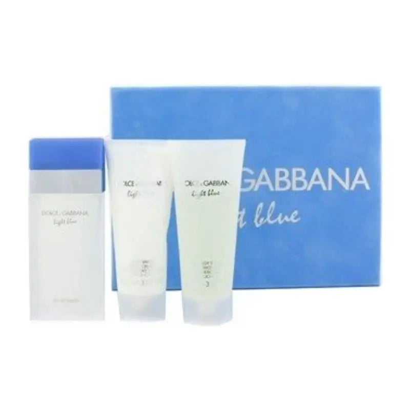 Dolce & Gabbana Light Blue 100ml Gift Set For Women – Aroma Exclusive ...