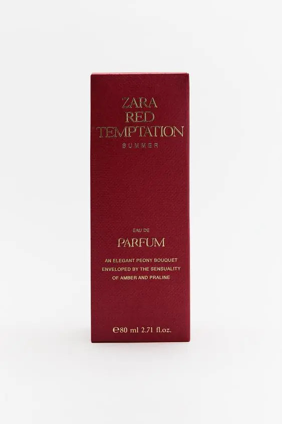 Zara Red Temptation Summer EDP 80ml For Women – Aroma Exclusive Perfumes